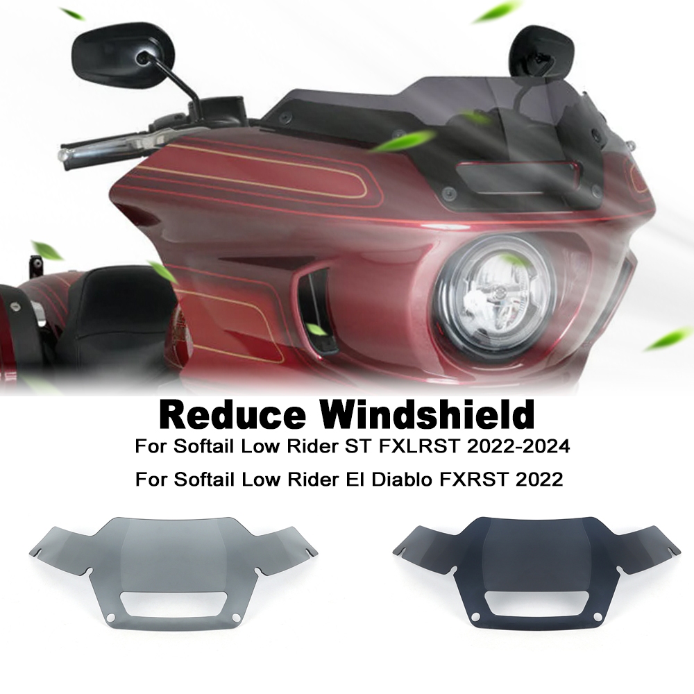 🔥In Stock 🔥Motorcycle Windscreen Windshield Wind Screen Shield ...