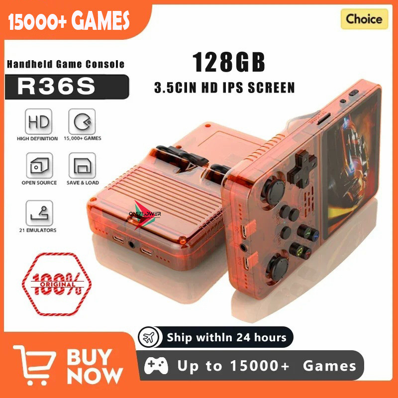 Game Console Linux System 3.5 Inch IPS Screen Portable Pocket Video ...