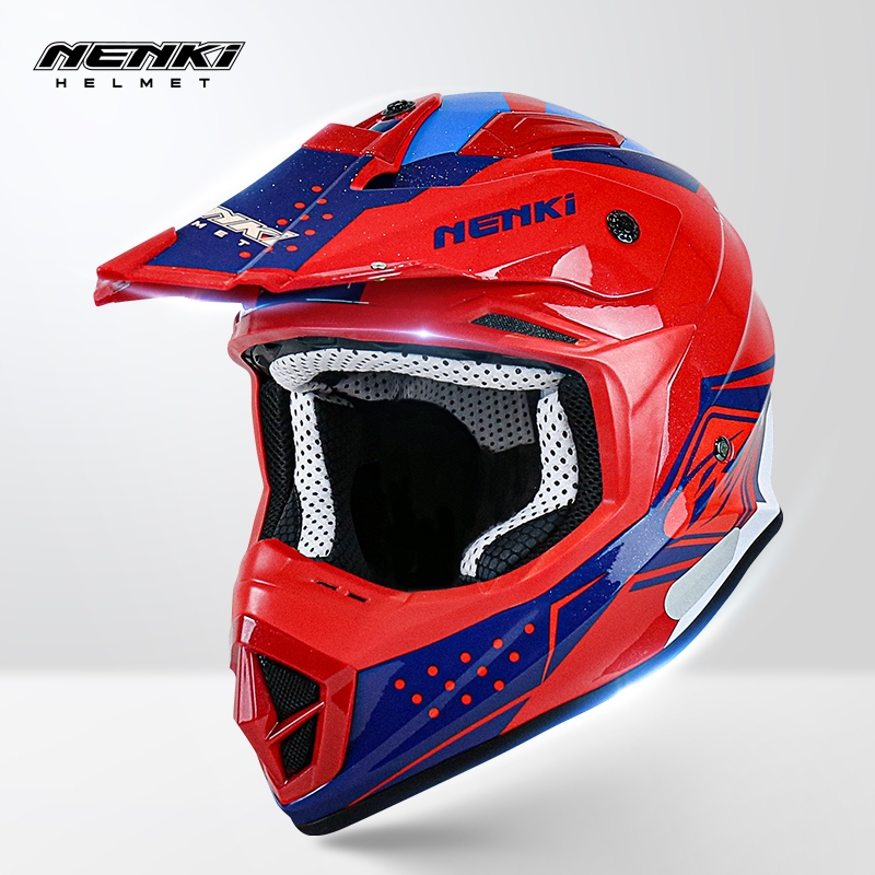 NENKI HELMET FIBERGLASS FULL FACE OFF ROAD MOTORCROSS HELMET NK-312 ...