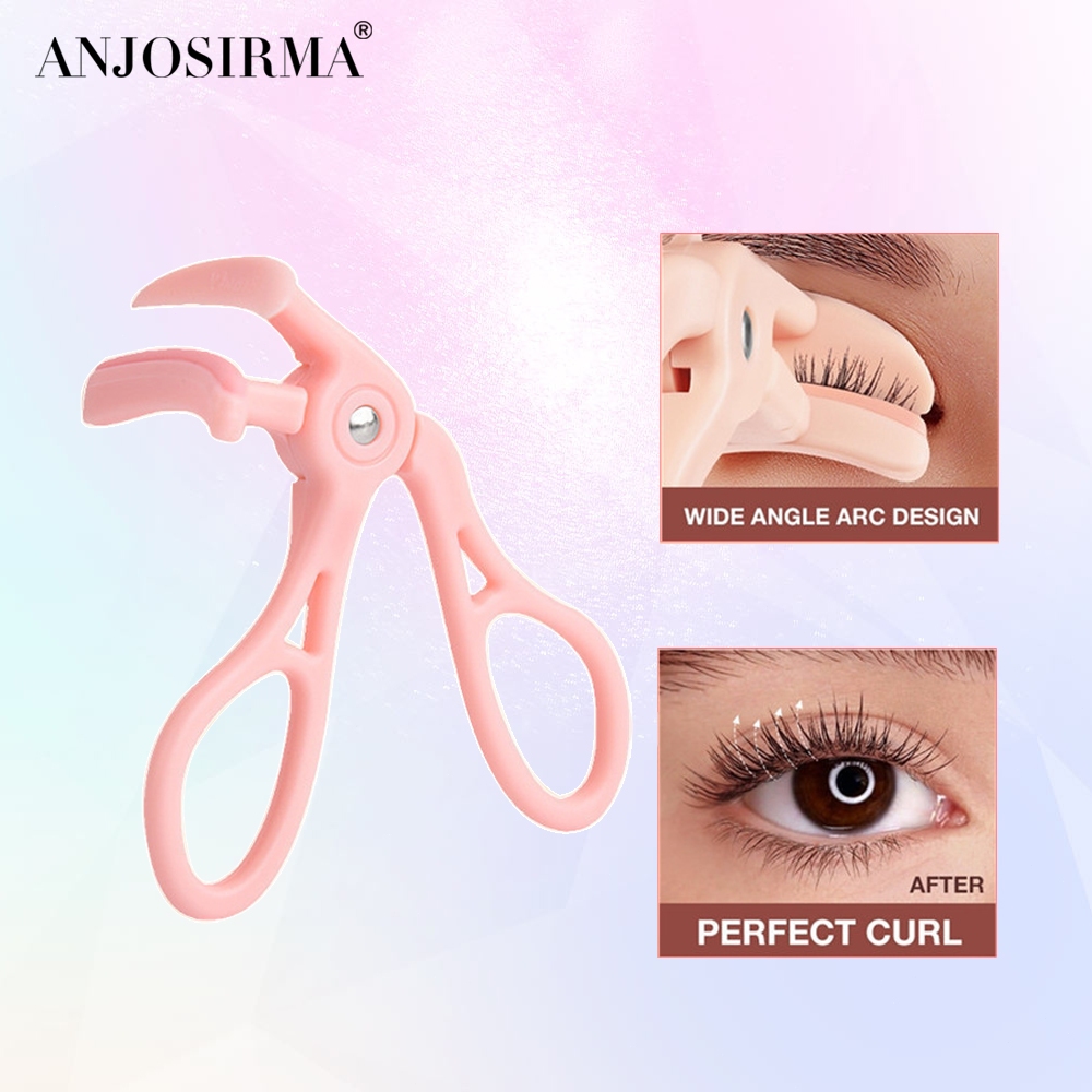 ANJOSIRMA 3D Eyelash Wide Angle Curler Borderless Design Fits All Eye ...