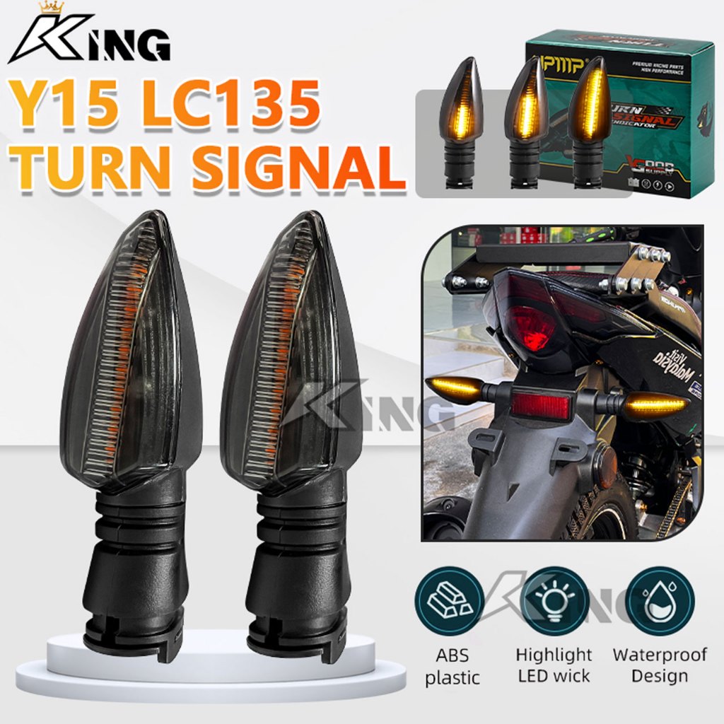 Y15 LC135 REAR SIGNAL LIGHT LED REAR SIGNAL SET TURN LAMP SIGNAL ...
