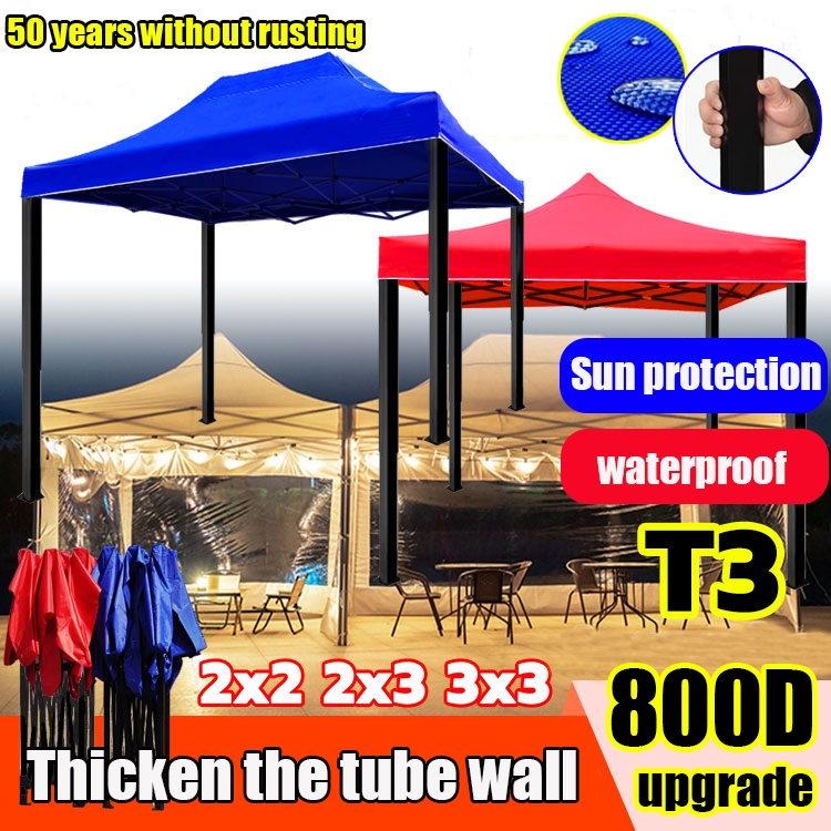 6x6 8x8 10x10 10x15 folding canopy folding tent kanopi bazar khemah ...