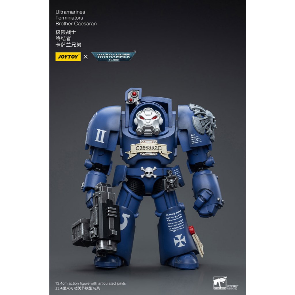 【Su baby】JOYTOY Warhammer 40K Ultramarines Terminators Brother Caesaran ...