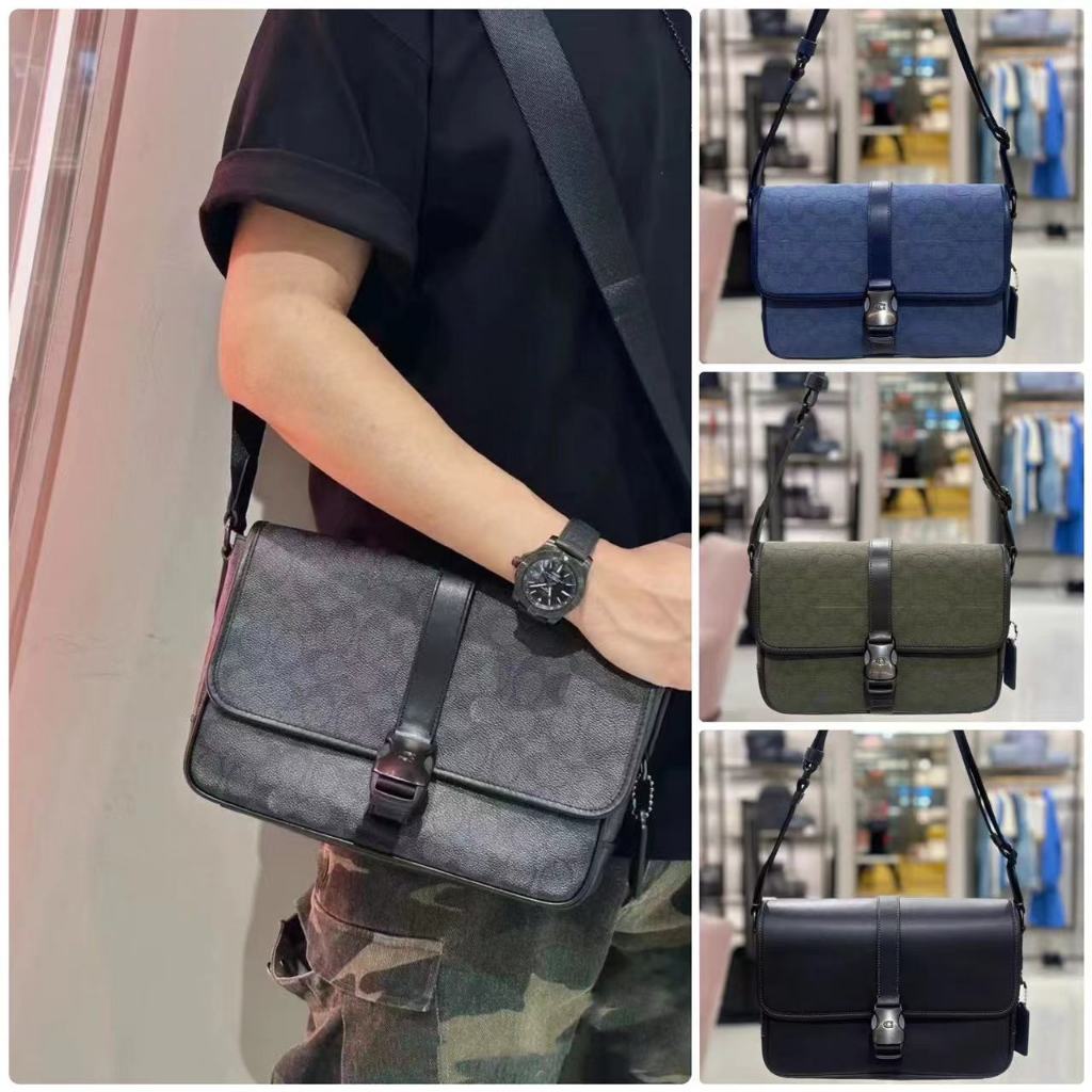 Coac * Men's Bag Classic Logo LEAGUE Messenger Bag Men's Shoulder ...