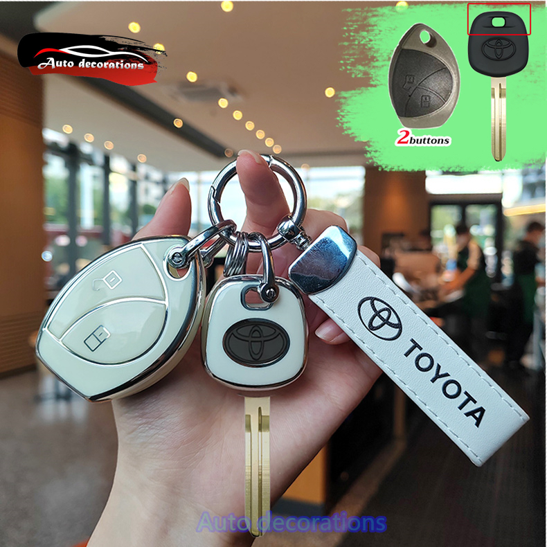 cobra car alarm key covers For Toyota vios hilux vigo innova fortuner ...