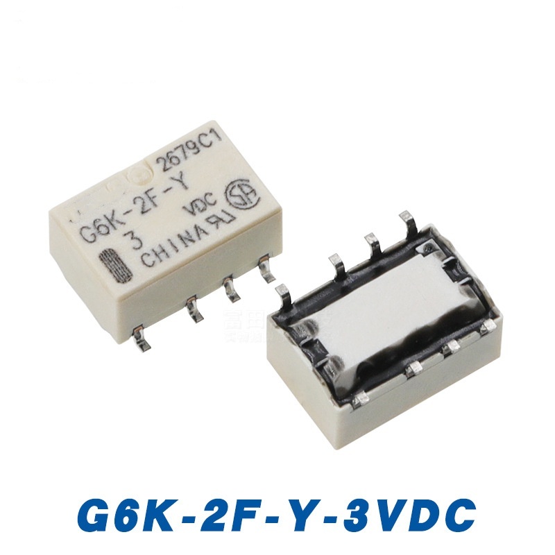 Mini Relay G6K-2F-Y 3 4.5 5 12 24VDC Patch 8 Pin 1A Small Relay ...