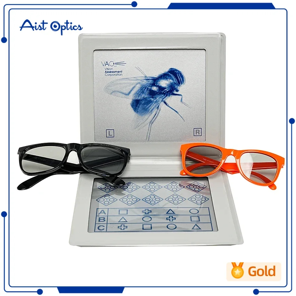 Optical Equipment Optometry Stereo Fly Vision Test (SO002) for ...