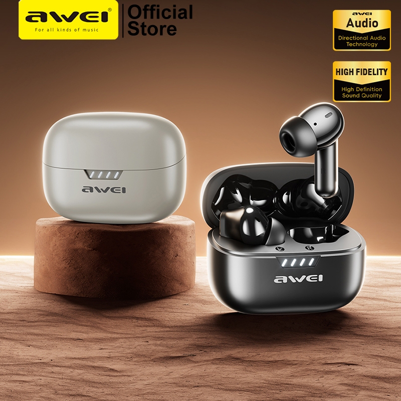 Awei TA12 ANC TWS Earbuds Ture Wireless Noise Cancelling Earphone ...