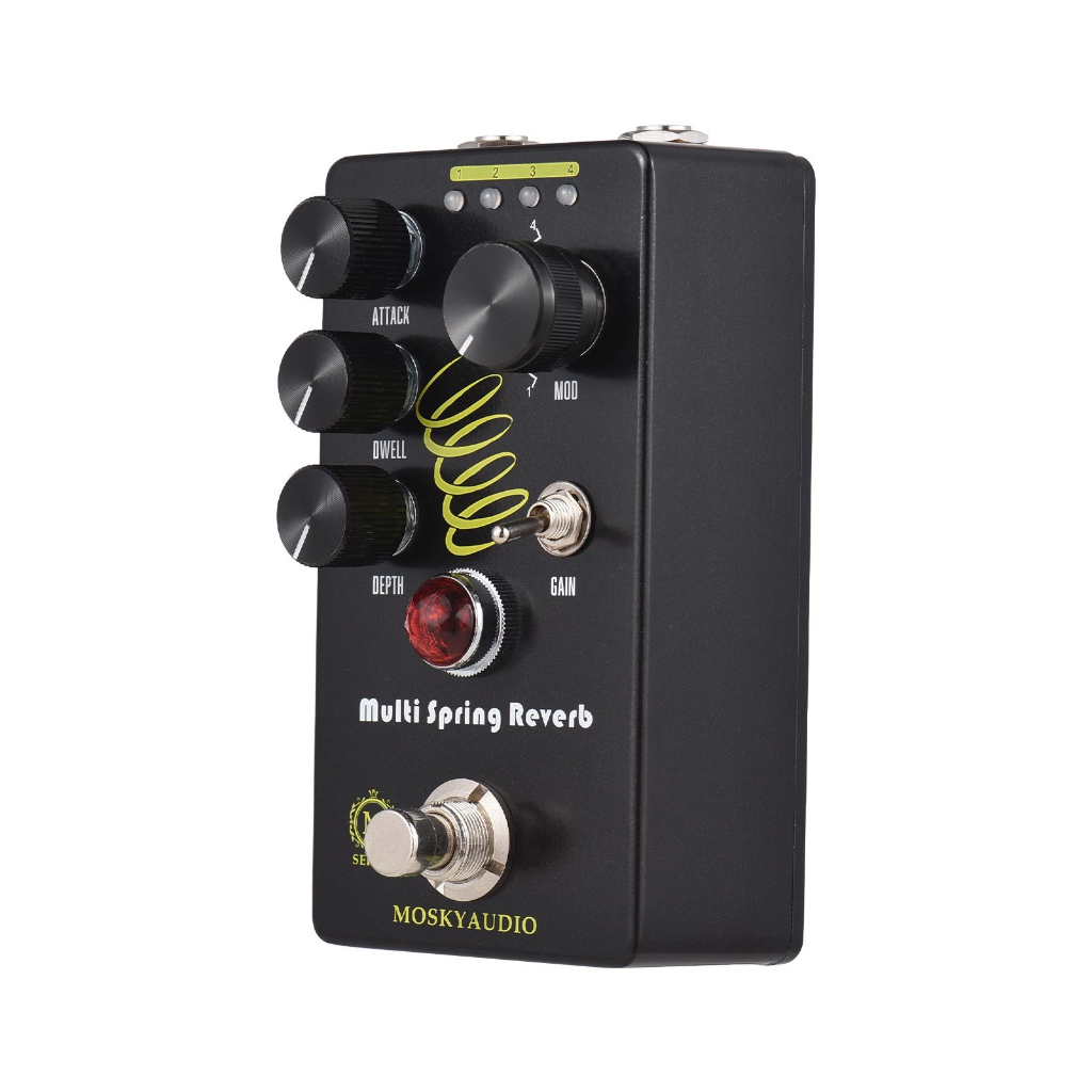 MOSKYAUDIO MULTI SPRING Multi-Dimensional Reverb Pedal | Shopee Malaysia