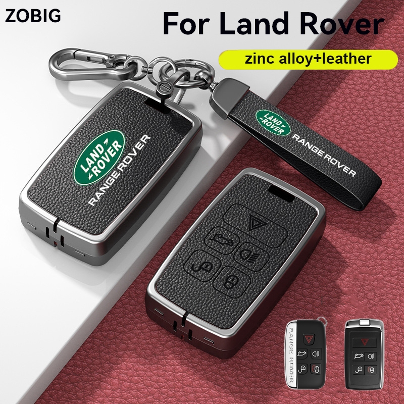 ZOBIG Color Key Fob Cover for Land Rover Car Key Case Shell with ...