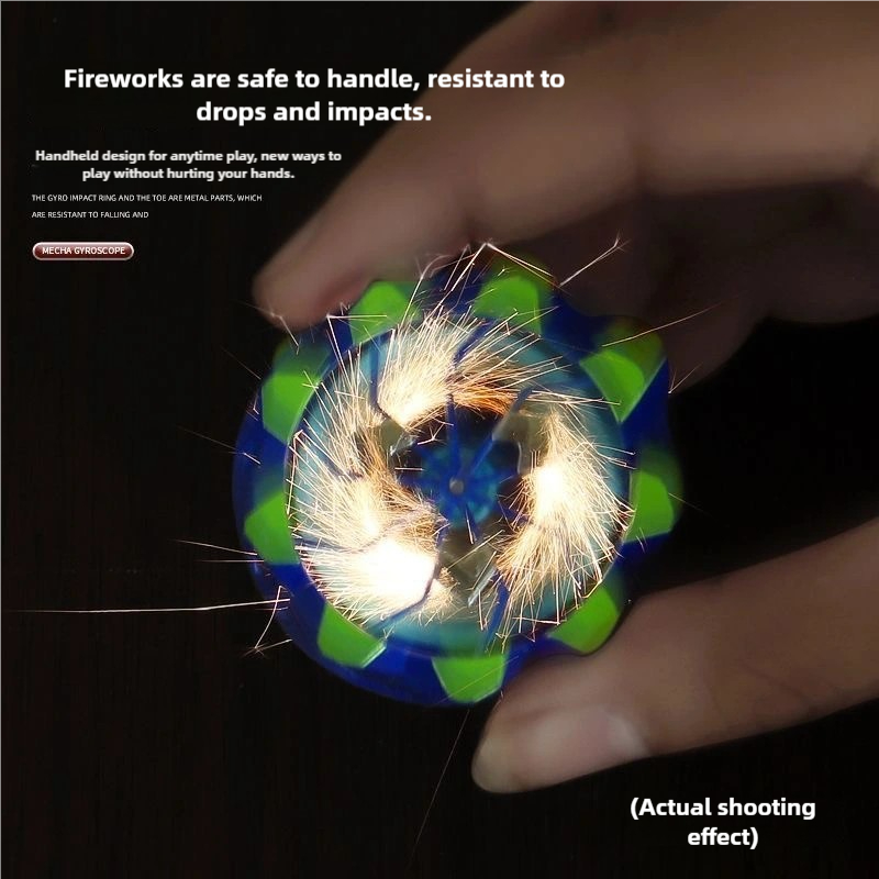 New Firework Beyblade Burst Toy, Hand-Spinning LED Lighted Colorful Top ...