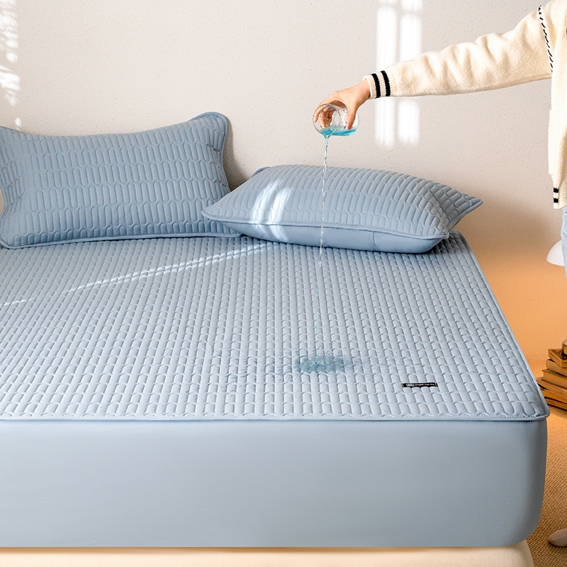 【Ready Stock 】Waterproof Mattress Protector Fitted Bedsheet Tatami ...