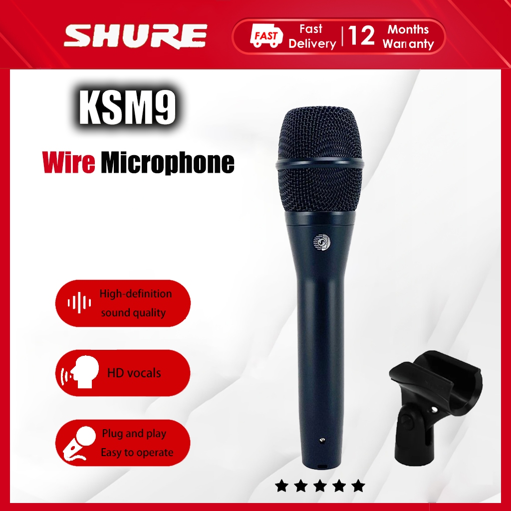 Shure KSM9 Dynamic Microphone Stage Live Performance Music Studio ...