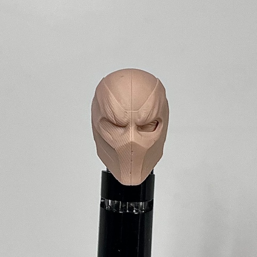 Unpainted 1/12 Scale Slade Joseph Wilson Deathstroke Head Carved Model ...
