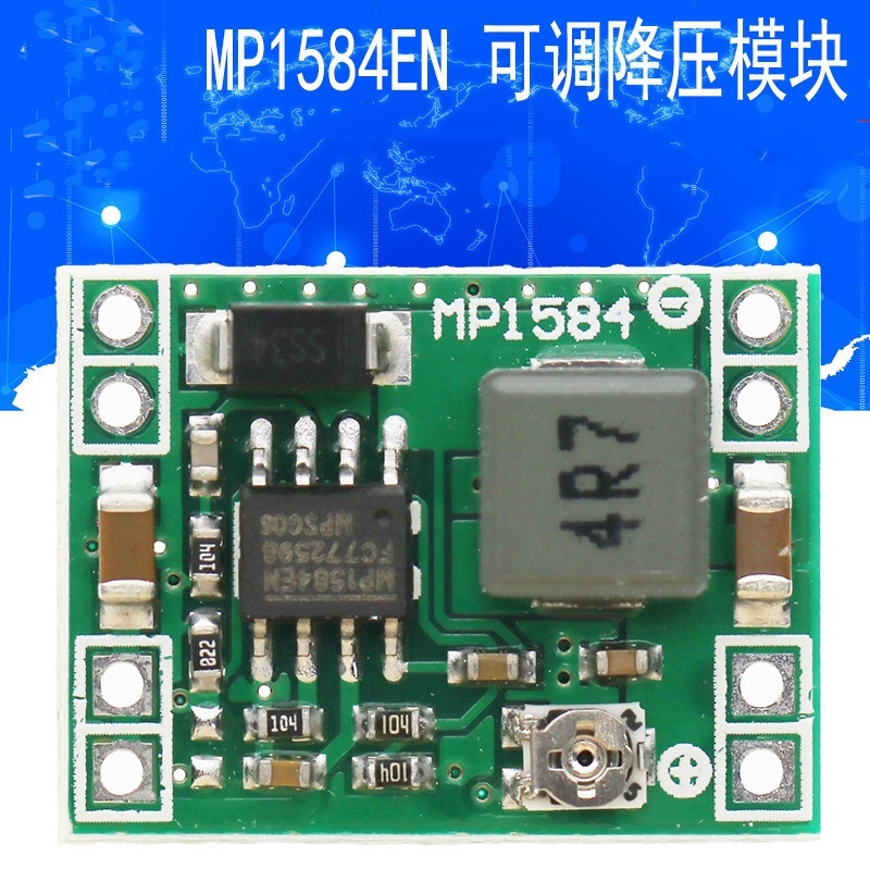 Mp1584en DC-DC 3A Power Buck Adjustable Module Ultra LM2596 24V to ...