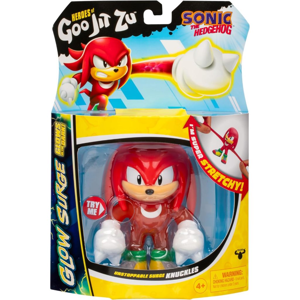 Heroes of Goo Jit Zu Unstoppable Surge Knuckles Action Figure, Powered ...