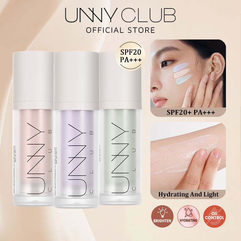 UNNY CLUB Face Primer Makeup Base Primer Isolation Cream Color ...