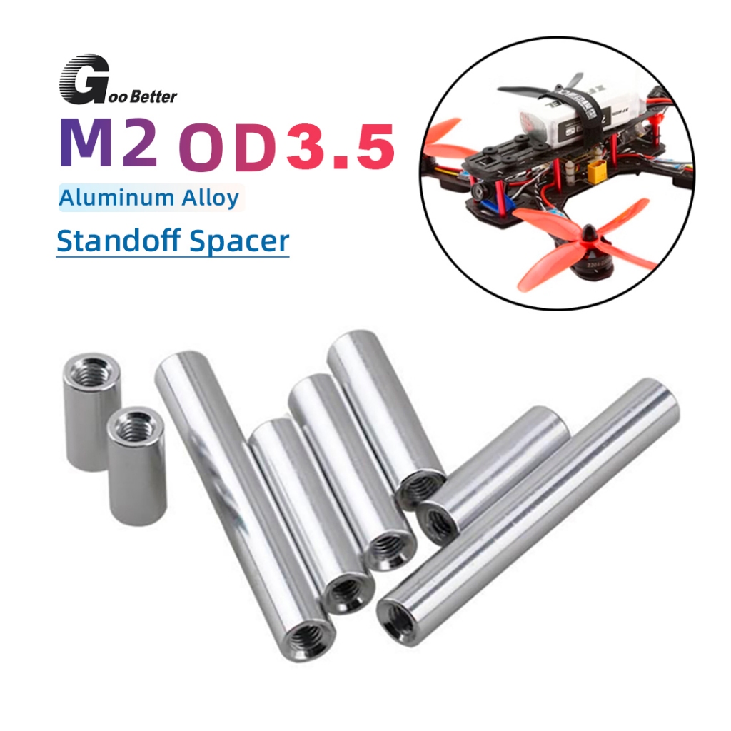 M2 Round Connector nuts joint nut column round screw connecting nut ...