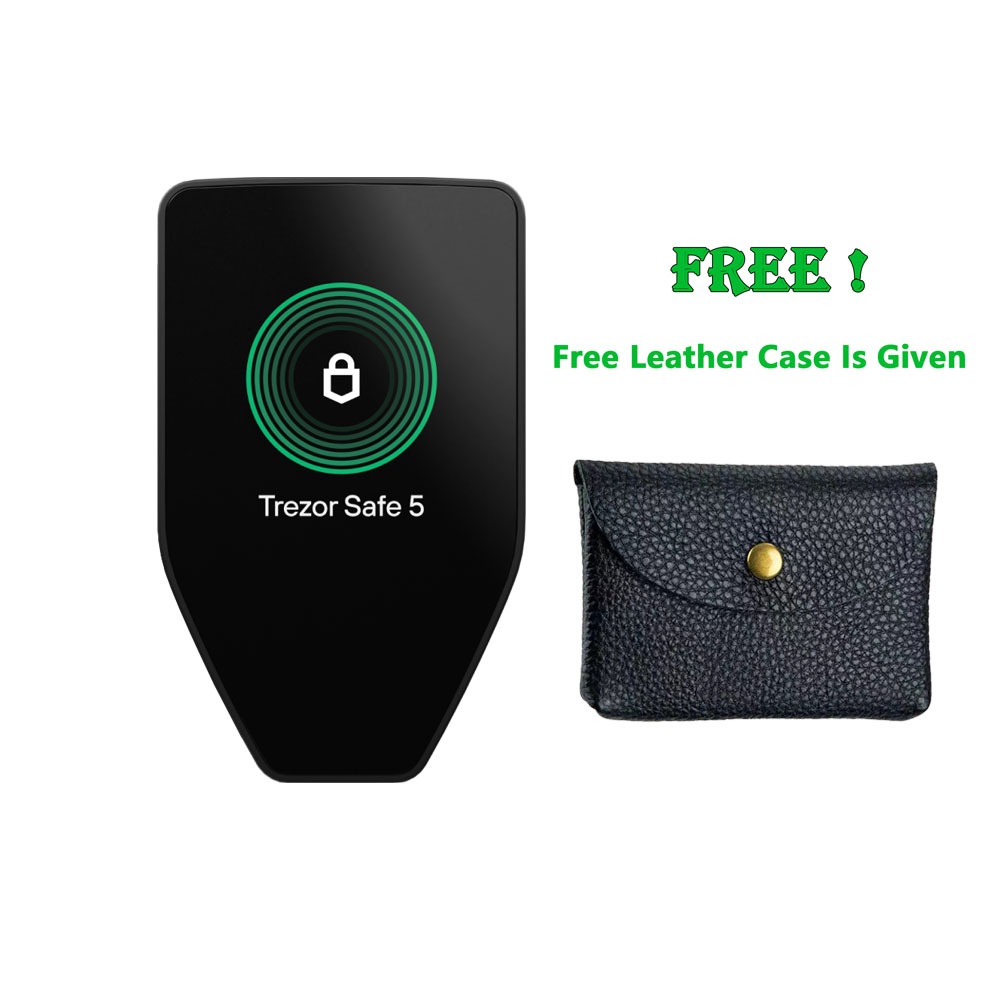 Trezor Safe 5 Crypto Hardware Wallet Touchscreen Security Offline ...