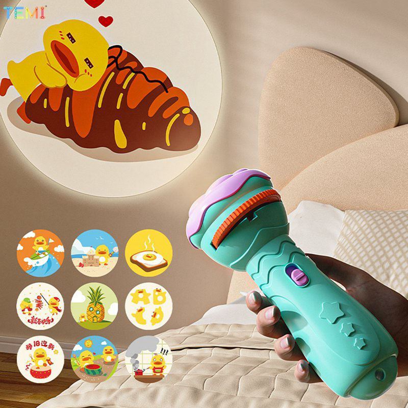 TEMI Images Flashlight Projector Torch Lamp Toy Cute Cartoon Creativity ...