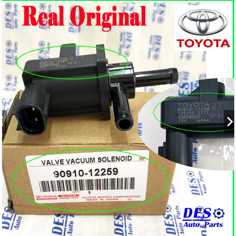 Original TOYOTA FICD Vacuum Vapor Canister Purge Valve Solenoid Camry 2 ...