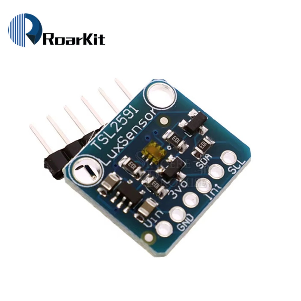 TSL2591 IIC I2C Light Sensor Breakout Module High Dynamic Range Digital Board TSL25911FN 3.3V 5V ...