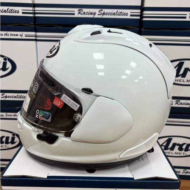 AR/AI RX7X shiny white helmet motorcycle full face helmet riding anti ...