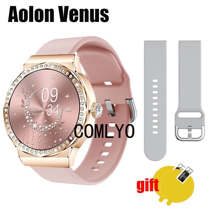 For Aolon Venus Smart Watch Strap Silicone Soft Sports Women Band ...