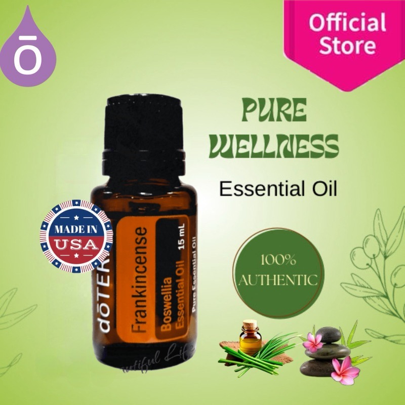 doterra Frankincense Essential Oil 15ml [READY STOCK] | Shopee Malaysia