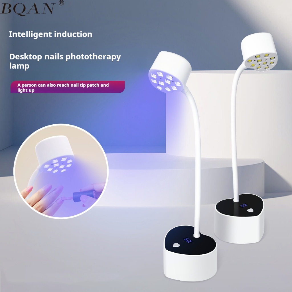 Nail love desktop lamp Lotus lamp induction phototherapy lamp storage ...