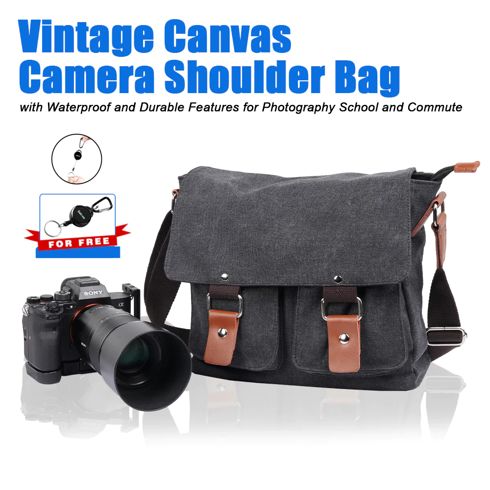 Selens Camera Bag Canvas Case National Geographic Photography DSLR ...