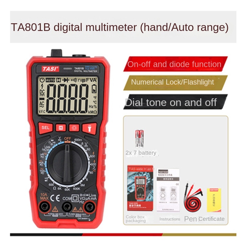 TA801A/B/C/D Multi functional Multimeter with Intelligent Multimeter ...