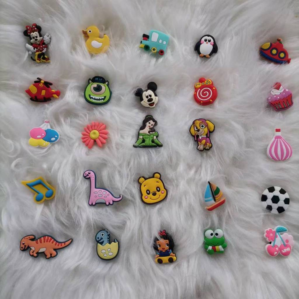 20 pcs Jibbitz kitty buckle Letter can choose design ready stock ...