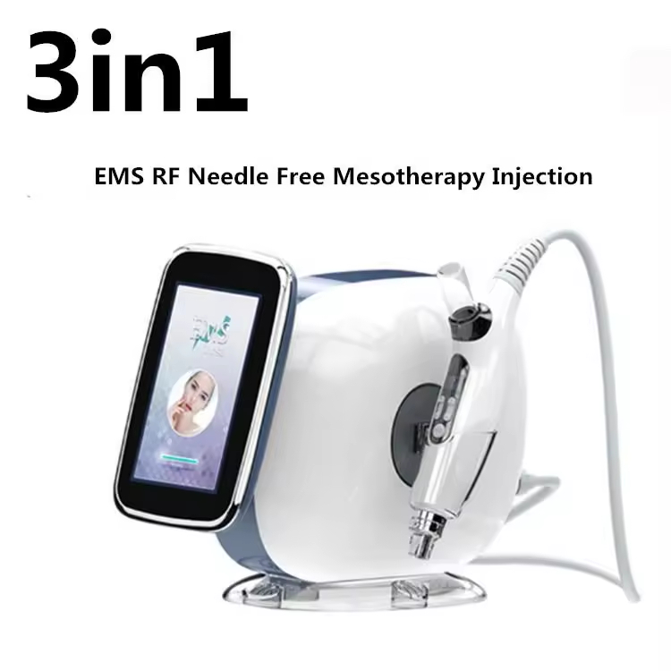EMS Nano Needle Facial Skin Lifing Beauty Machine RF Needless ...