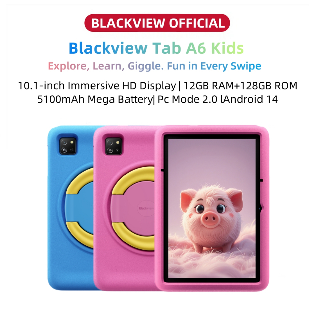 New Arrivial Blackview Tab A6 Kids Tablet Android 14 Wifi6 (10.1 ...