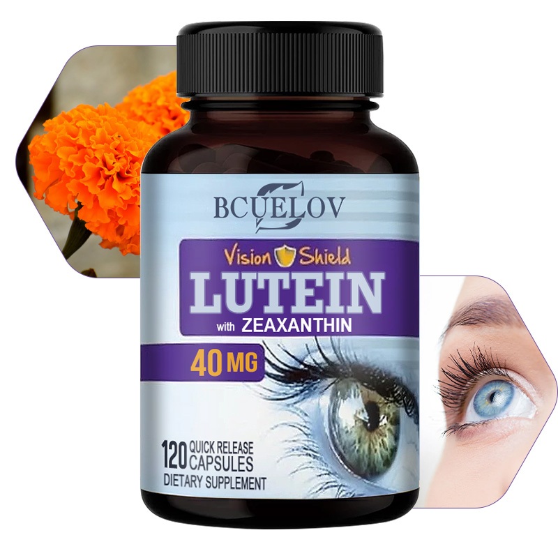 Bcuelov Eye Health Lutein Supplement, 40 Mg, Contains Lutein Lipids and ...