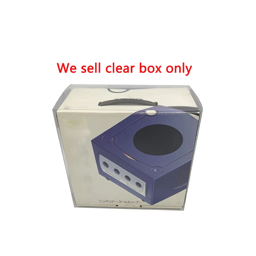 Transparent Storage Box For NGC console display Box For GameCube ...
