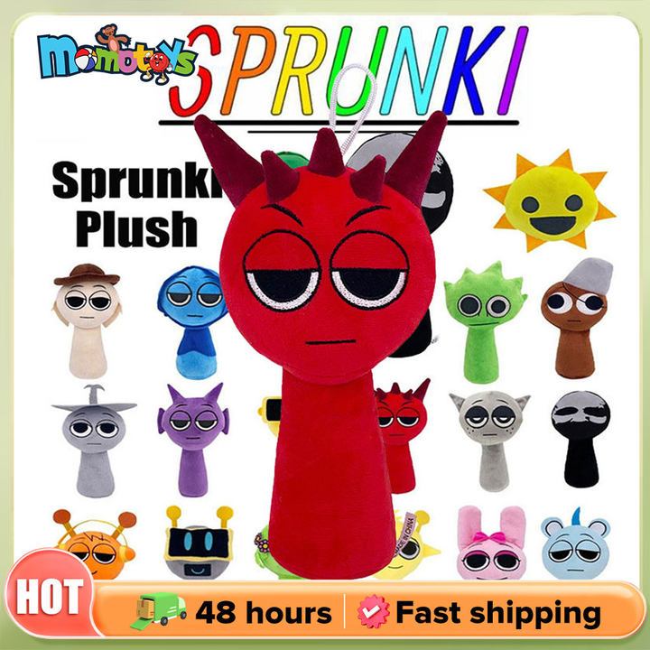[HOT] New 2025 20CM sprunki plush toy incredibox sprunki plushie toy ...