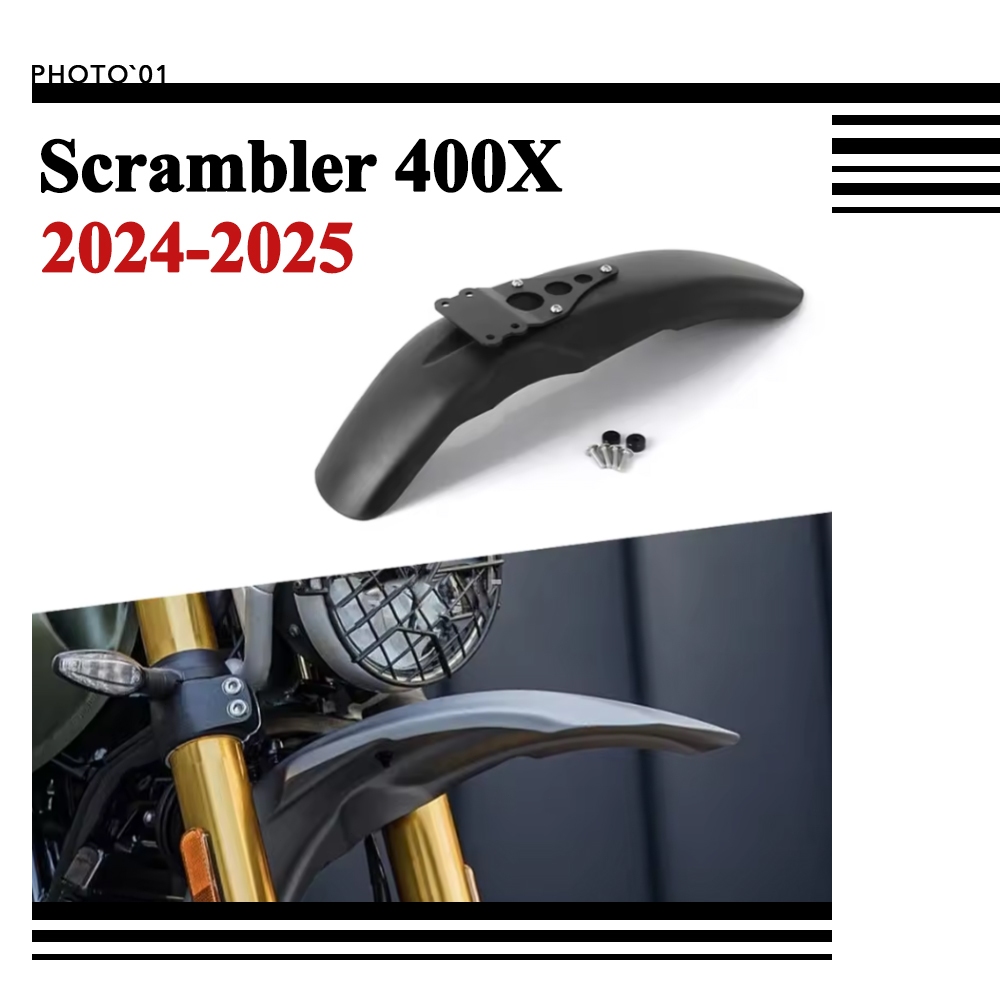 PSLER For Triumph Scrambler 400X Scrambler400X Front High Mudguard ...