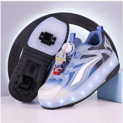 Kuromi Altman Kids shoes with rotating buttons and bright lights ...