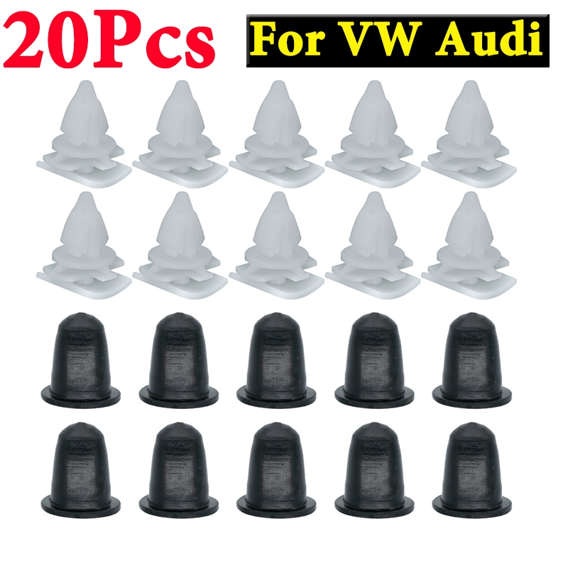 20Pcs Original Car Door Board Trim Clip For VW Bettle Tiguan Passat ...
