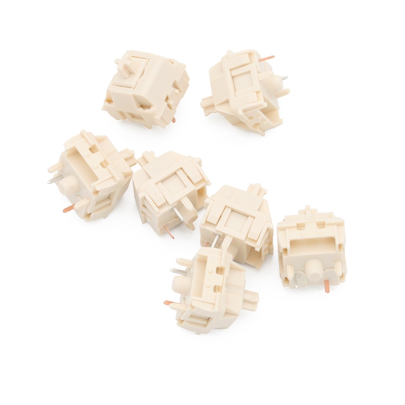 NovelKeys x Kailh Cream switch RGB SMD linear 55g force 5pin mx clone ...