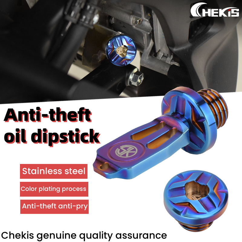 Chekis Modified Anti-Theft Oil Screw Cap Accessories for KAWASAKI Z250 Z400 Z500 Z650 Z900 Z1000 ...
