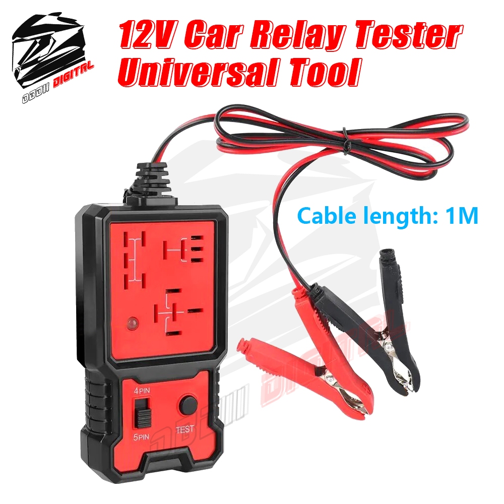 12V Car Relay Tester Universal Electronic Automotive Relay Test ...