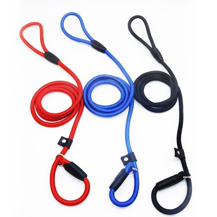 Dog walking rope, nylon buckle anti-explosion traction rope, tensile ...