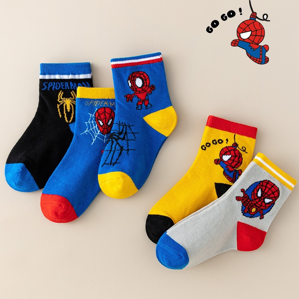 5 Pairs Baby Socks cartoon Animal Kids Design Soft Infant Socks ...