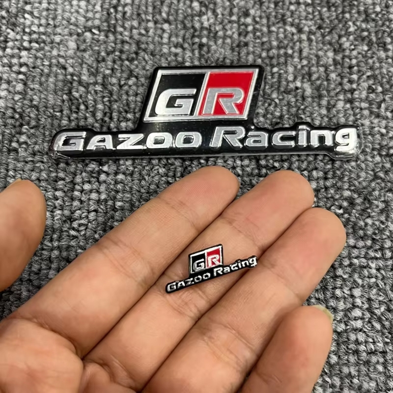 3D Metal Car Sticker Logo Labeling Emblem Badge Decals for Toyota GR ...