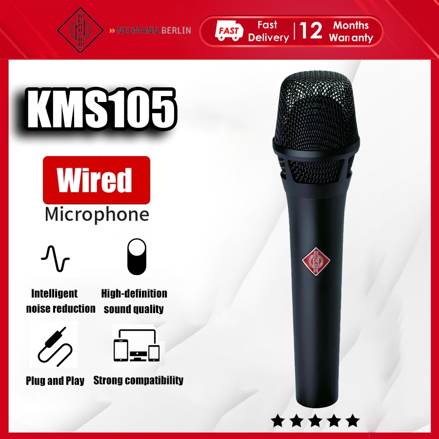 NEUMANN KMS 105 Supercardioid Condenser Vocal Microphone ,Condenser ...