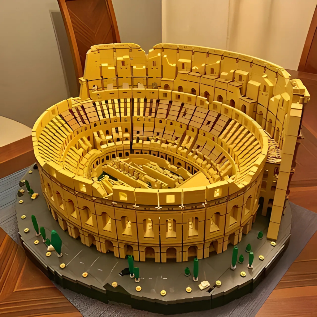 Colosseum Block Set, a great architectural building set, creating fun ...