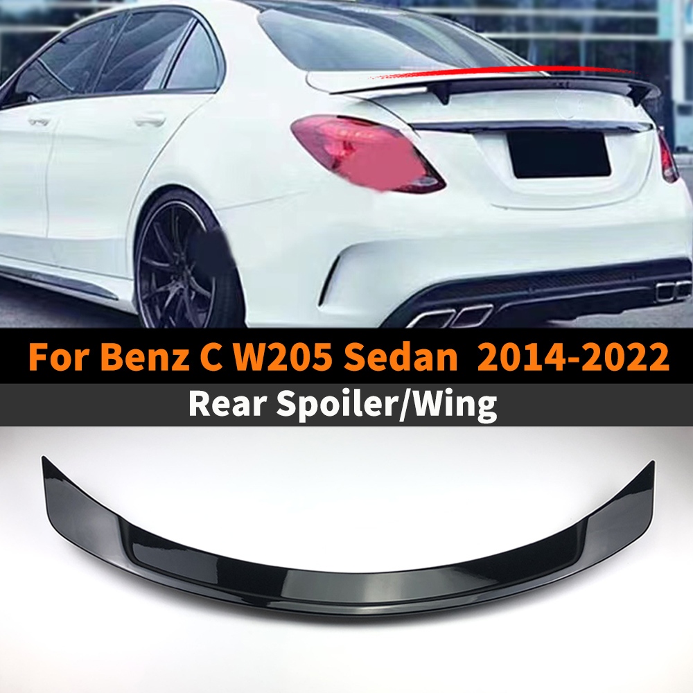 Rear Spoiler Wing Boot Lip For Mercedes Benz C class W205 Sedan 4 Door ...